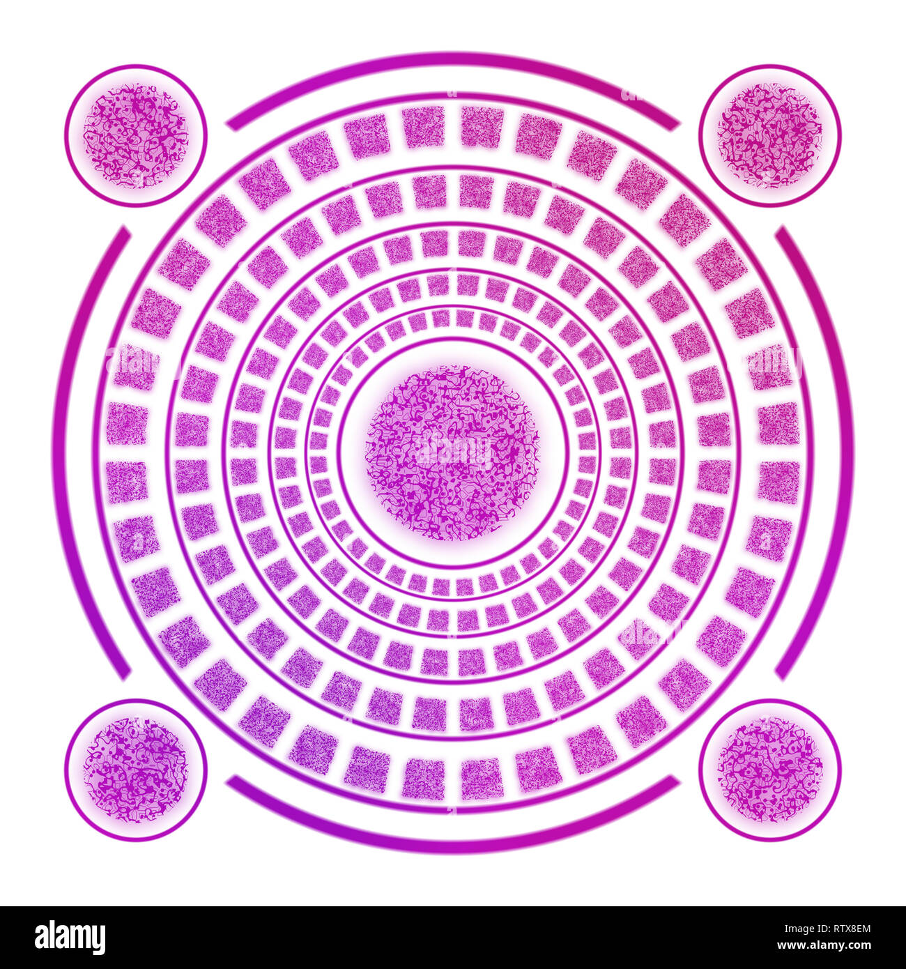 Abstract sacred art Cut Out Stock Images & Pictures - Alamy