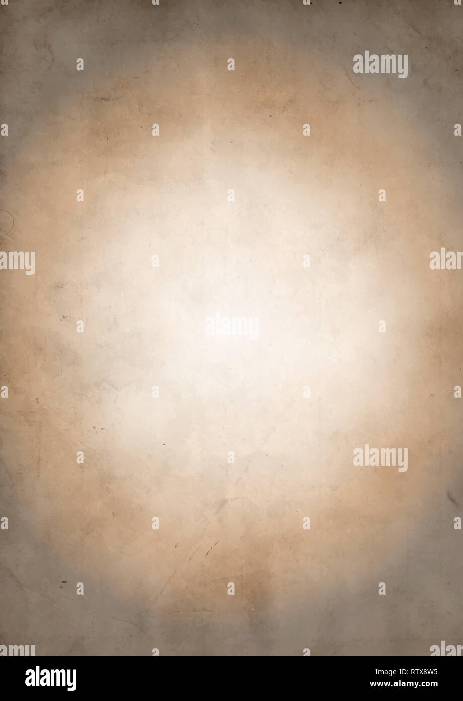 Realistic old sepia paper texture with blank space for your subject ...