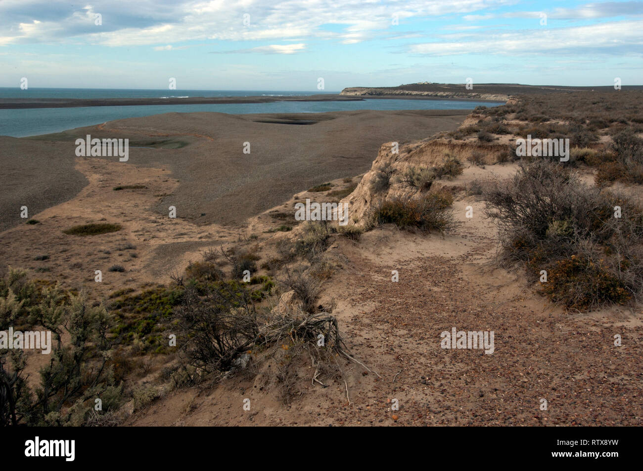 Caleta Valdes, Valdes Peninsula, Chubut, Argentina Stock Photo - Alamy
