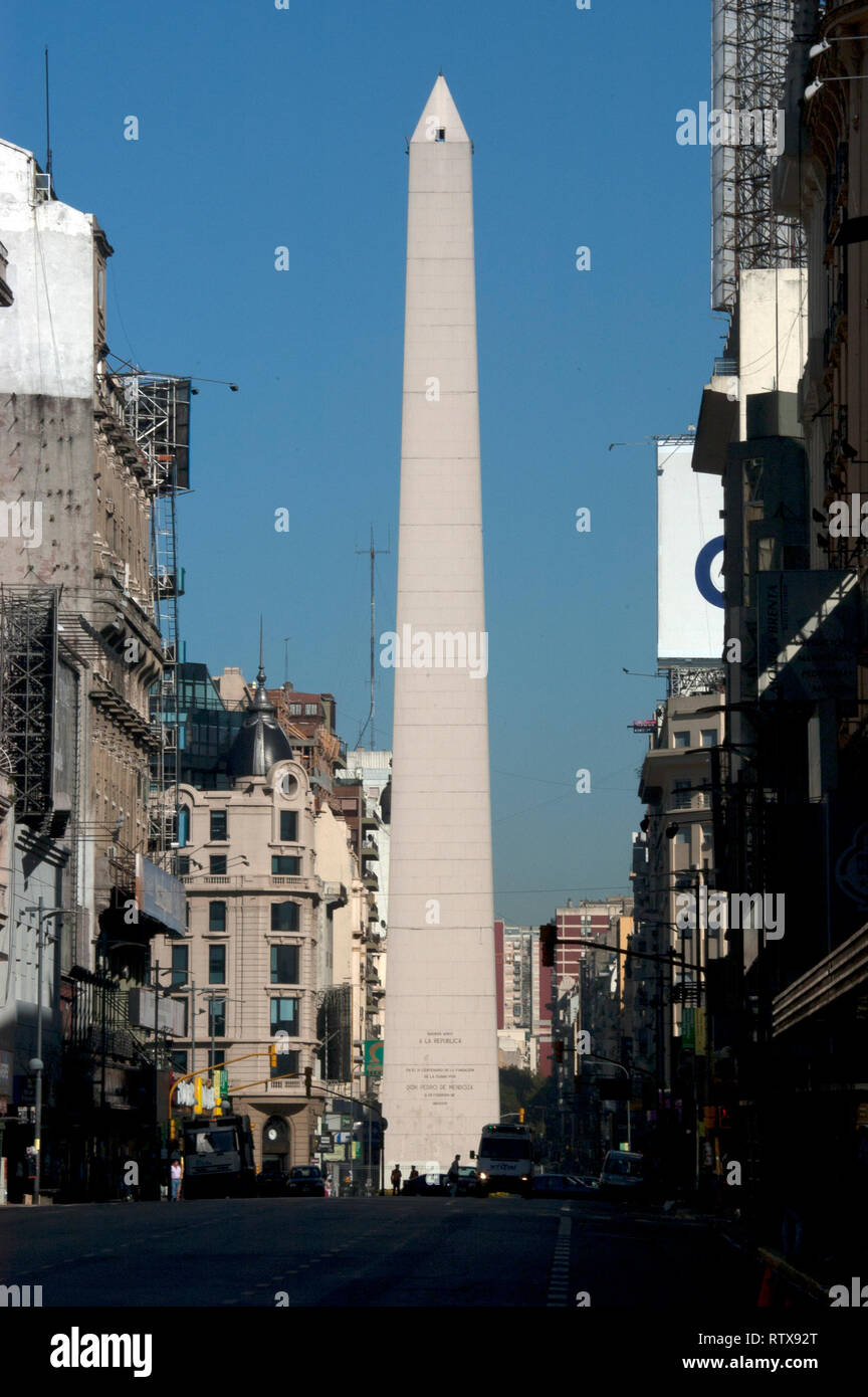 The Obelisk of Buenos Aires, Argentina Stock Photo - Alamy