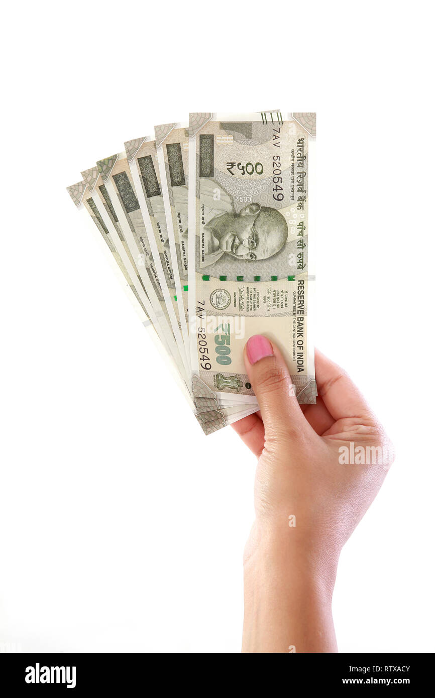 1000 rupee notes hi-res stock photography and images - Alamy