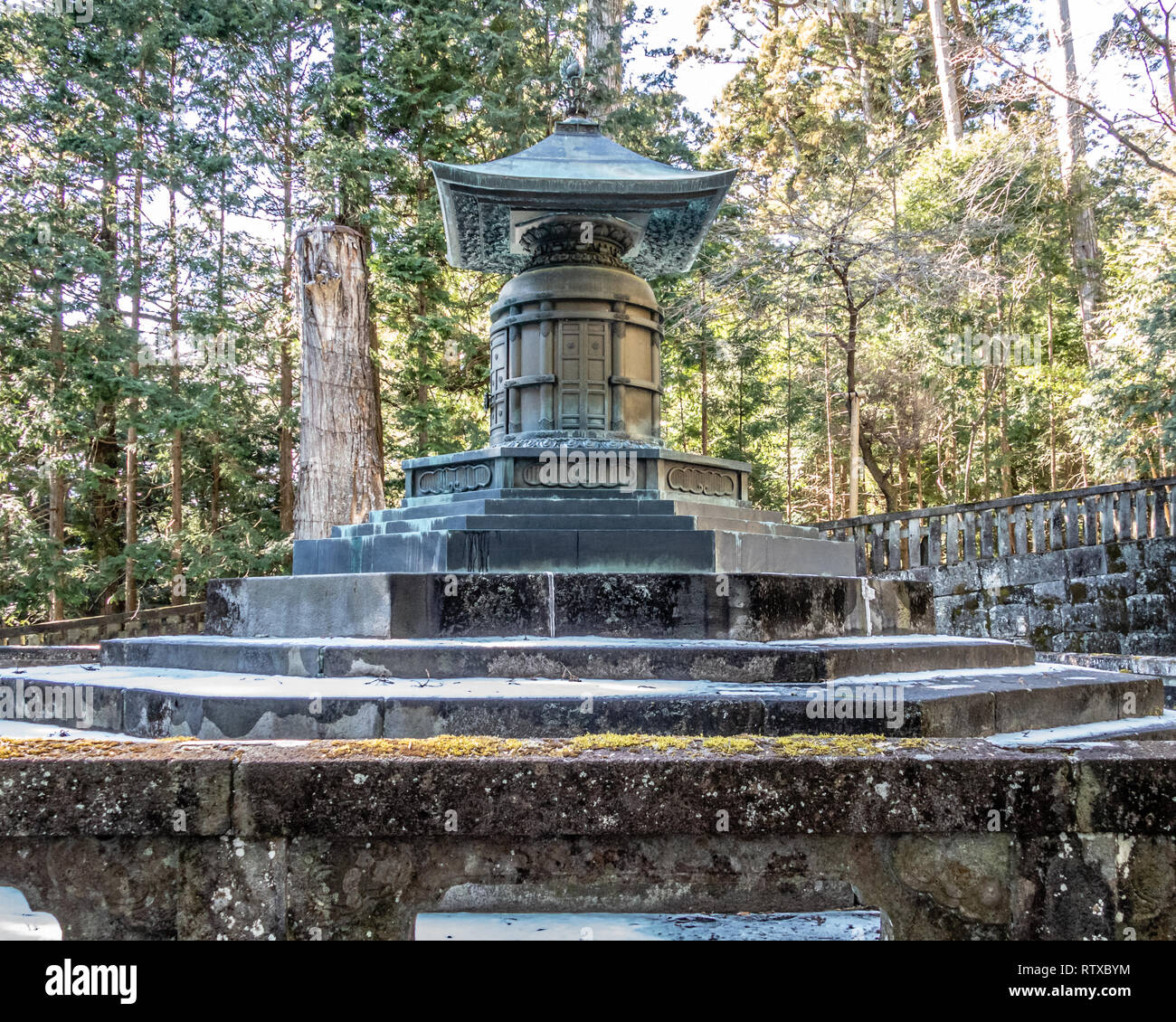 Inner Shrine Pagoda at Toshogu Shrine, Nikko, Japan Stock Photo - Alamy