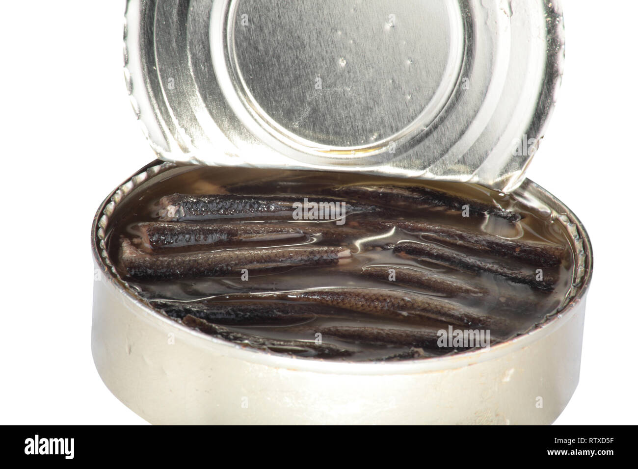 canned fish in tin Stock Photo - Alamy