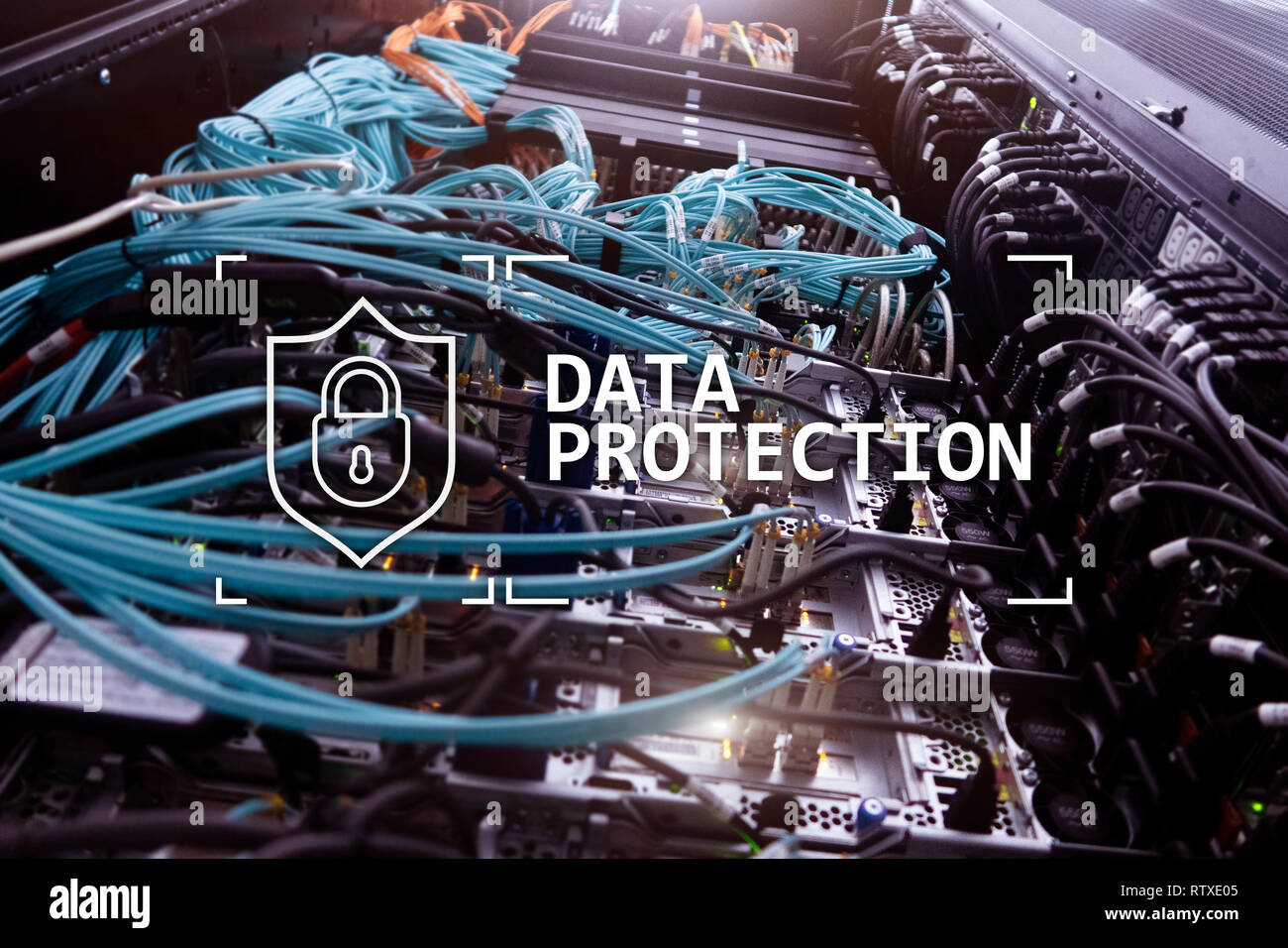 Data protection, Cyber security, information privacy. Internet and ...