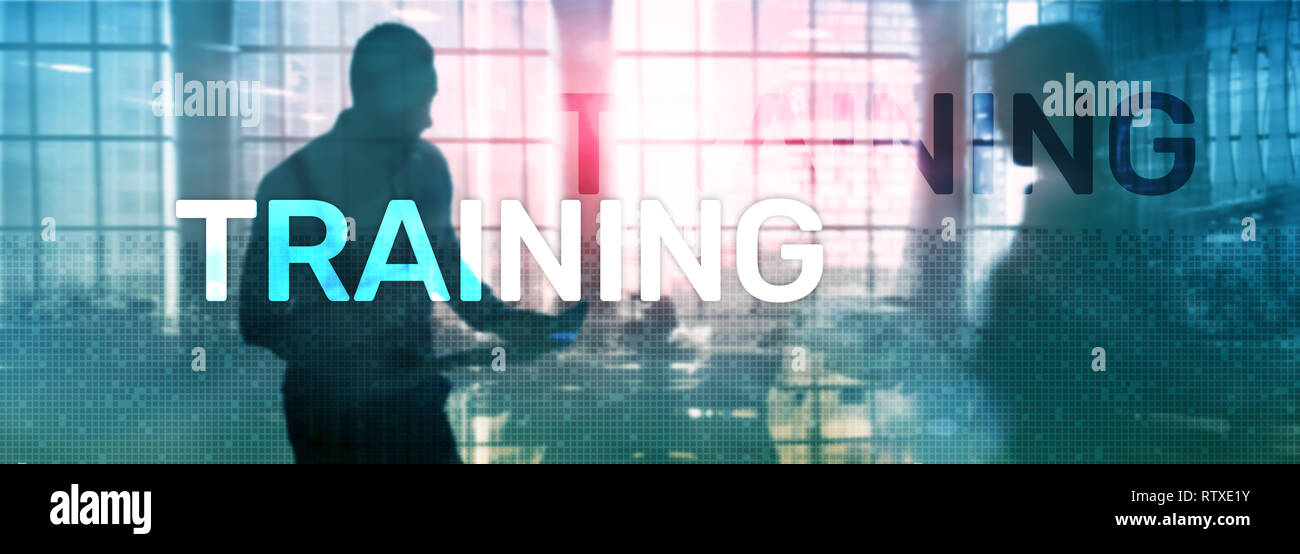 Training. Personal development. Business and education, E-Learning ...