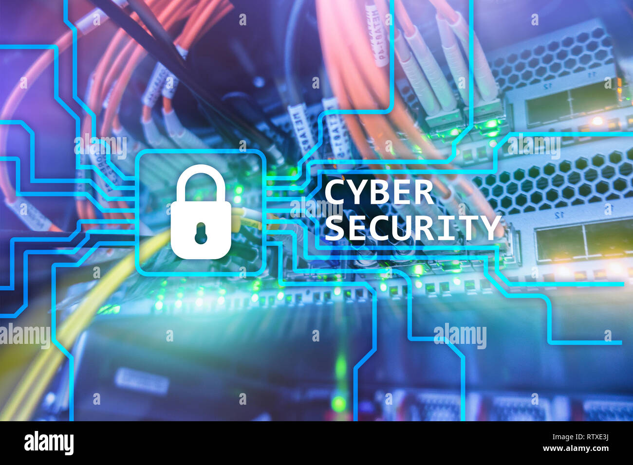 Cyber security, information privacy and data protection concept on ...