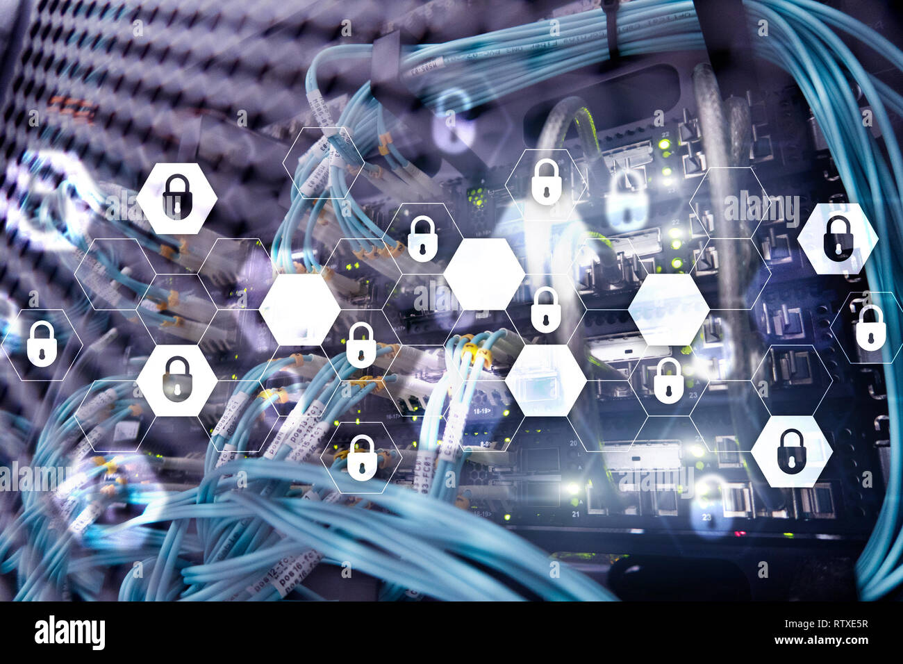 Cyber security, data protection, information privacy. Internet and ...