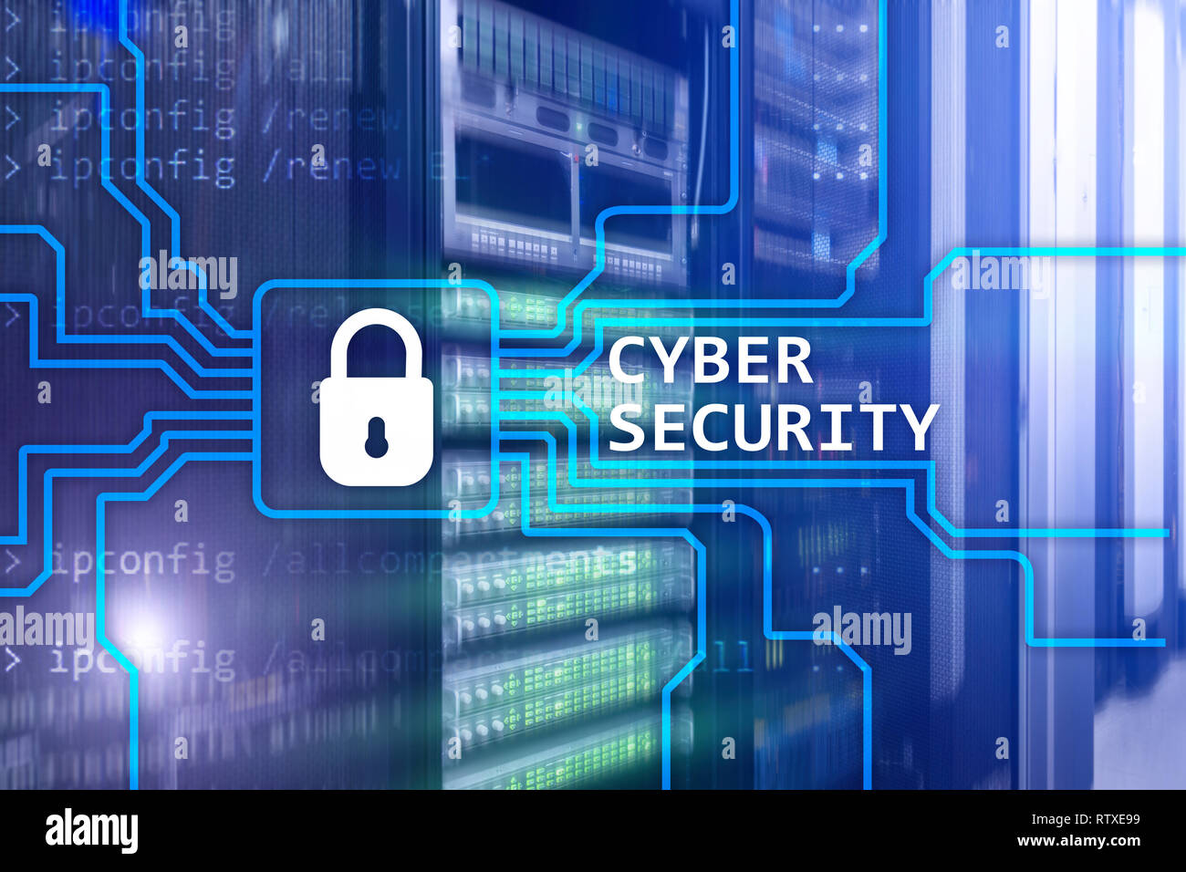 Cyber security, information privacy and data protection concept on ...