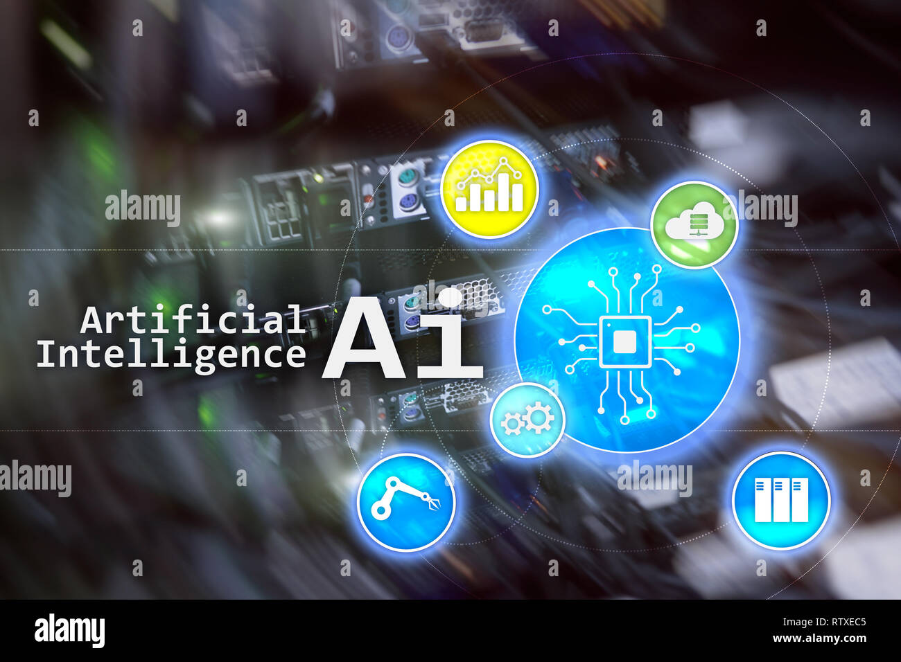 AI, Artificial intelligence, automation and modern information ...