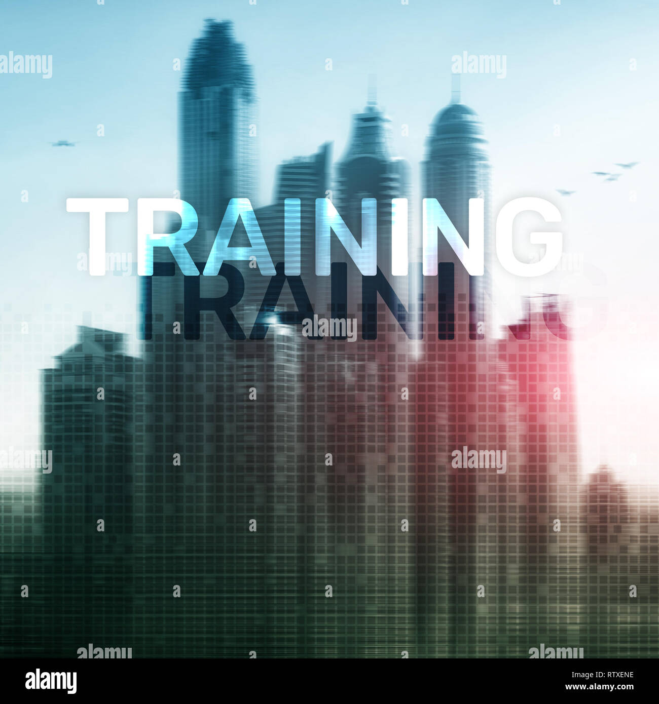 Training. Personal development. Business and education, E-Learning ...