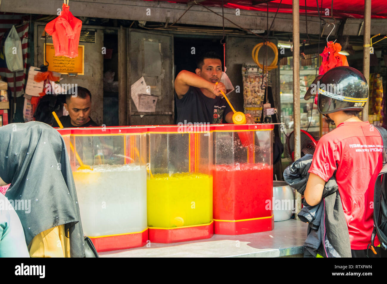 Fruit Juice Seller High Resolution Stock Photography and Images - Alamy
