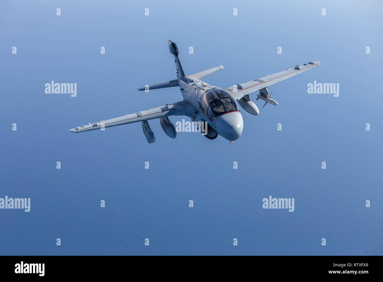 A U.S. Marine Corps EA-6B Prowler assigned to Marine Tactical ...
