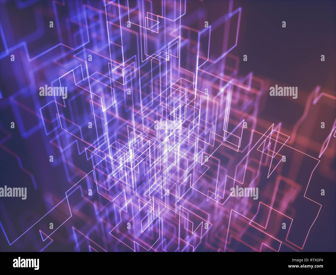 Network, abstract illustration Stock Photo - Alamy