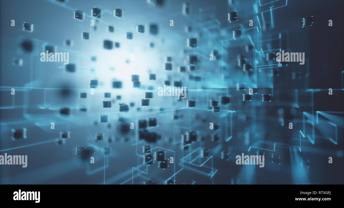 Network, abstract illustration Stock Photo - Alamy