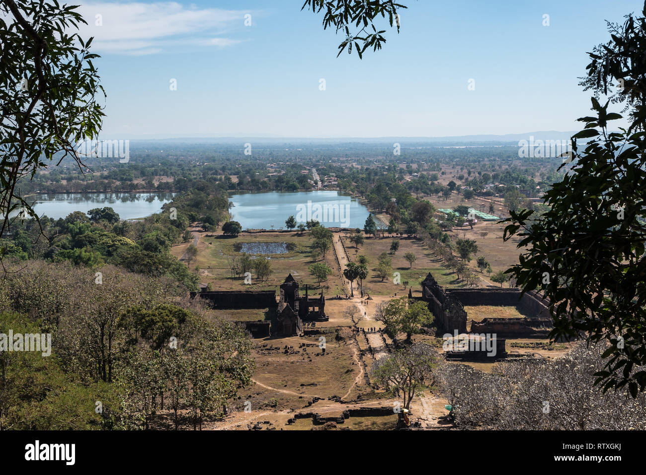 Vat Phou - Wat Phu temple in southern Laos Stock Photo - Alamy