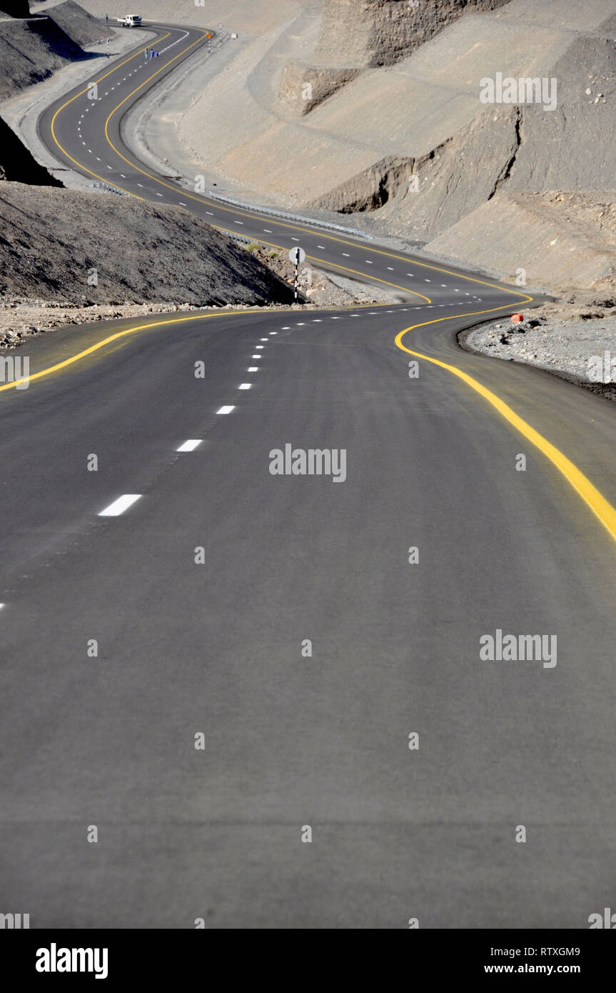 Oman Highway 1 Stock Photo - Alamy