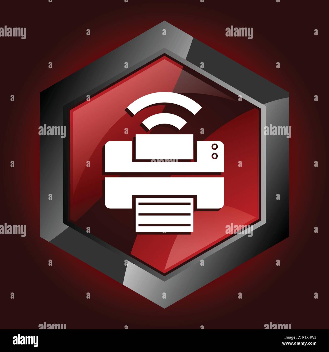 Fax hexagon hi-res stock photography and images - Alamy