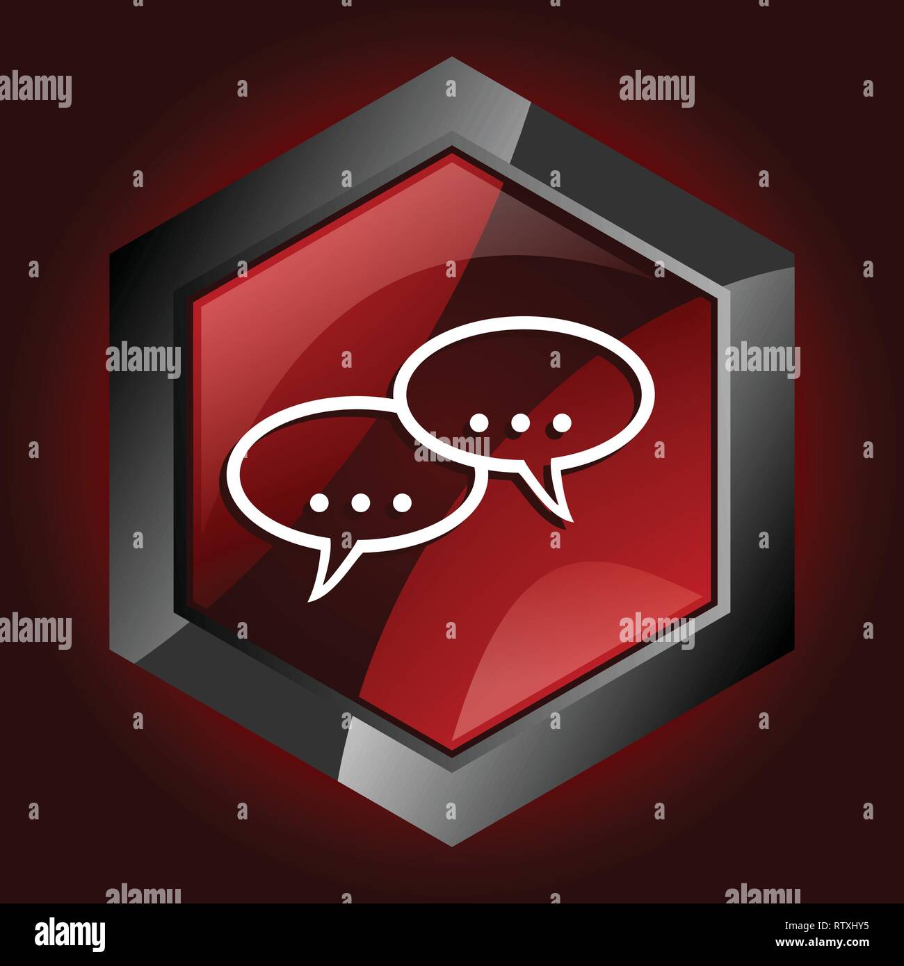 Conversation in the dark Stock Vector Images - Alamy
