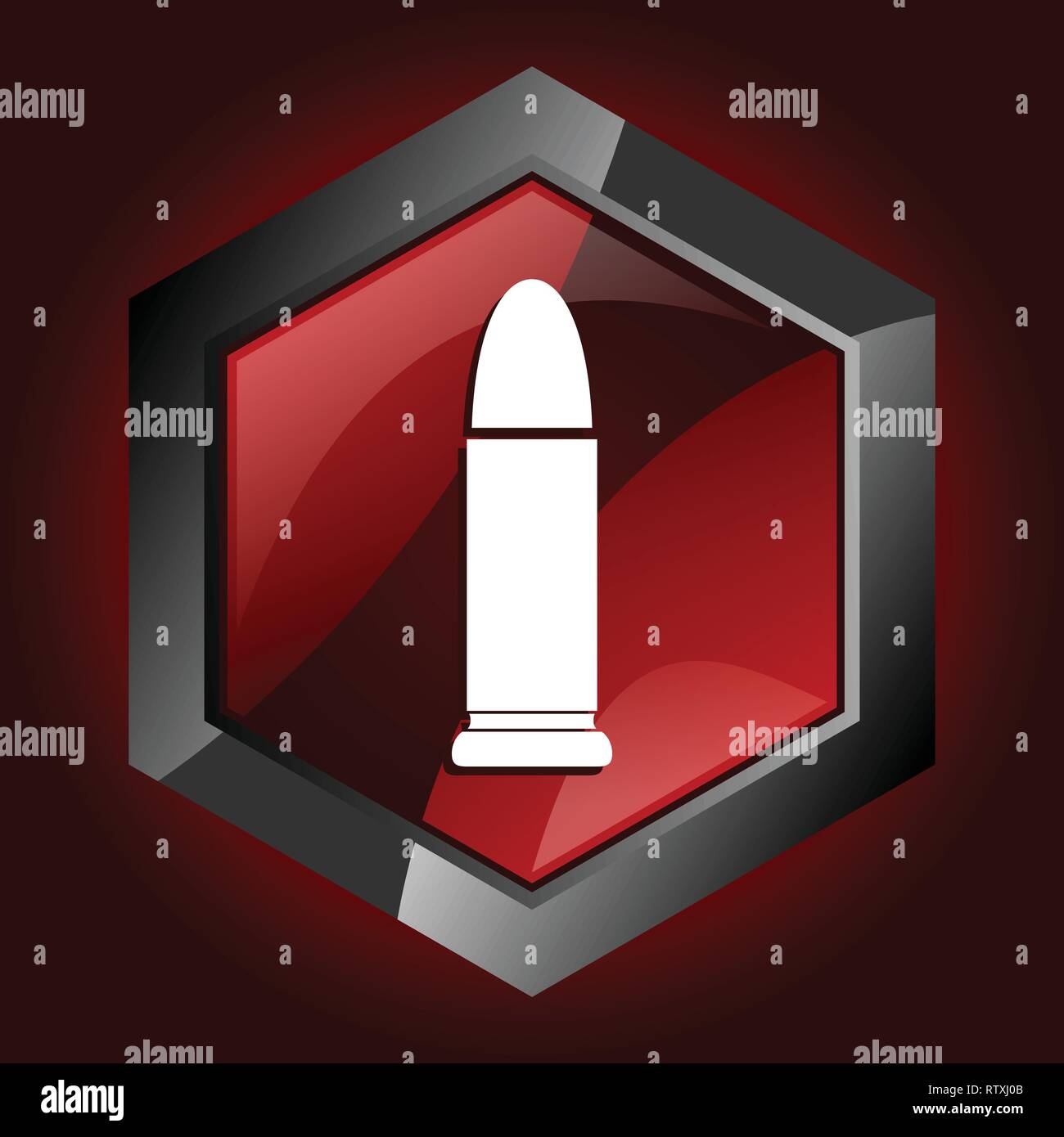 10 bullets Stock Vector Images - Alamy