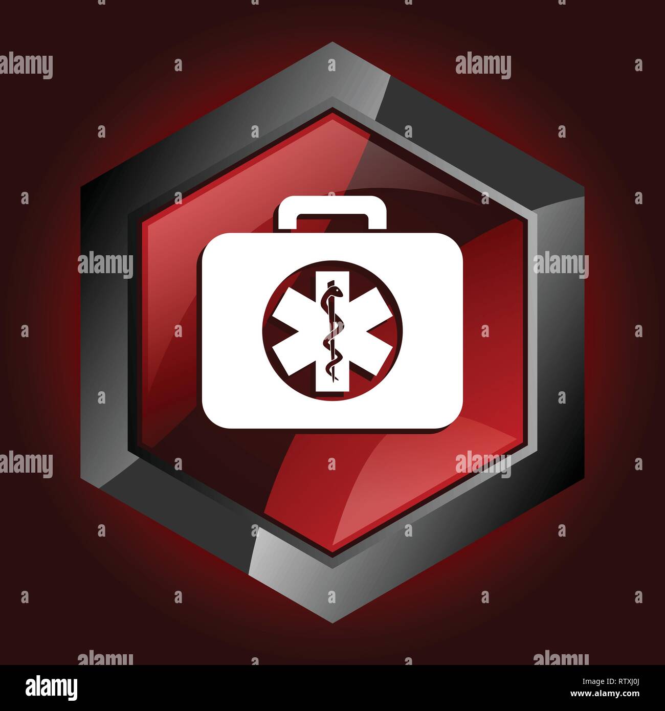 Medic in red Stock Vector Images - Alamy