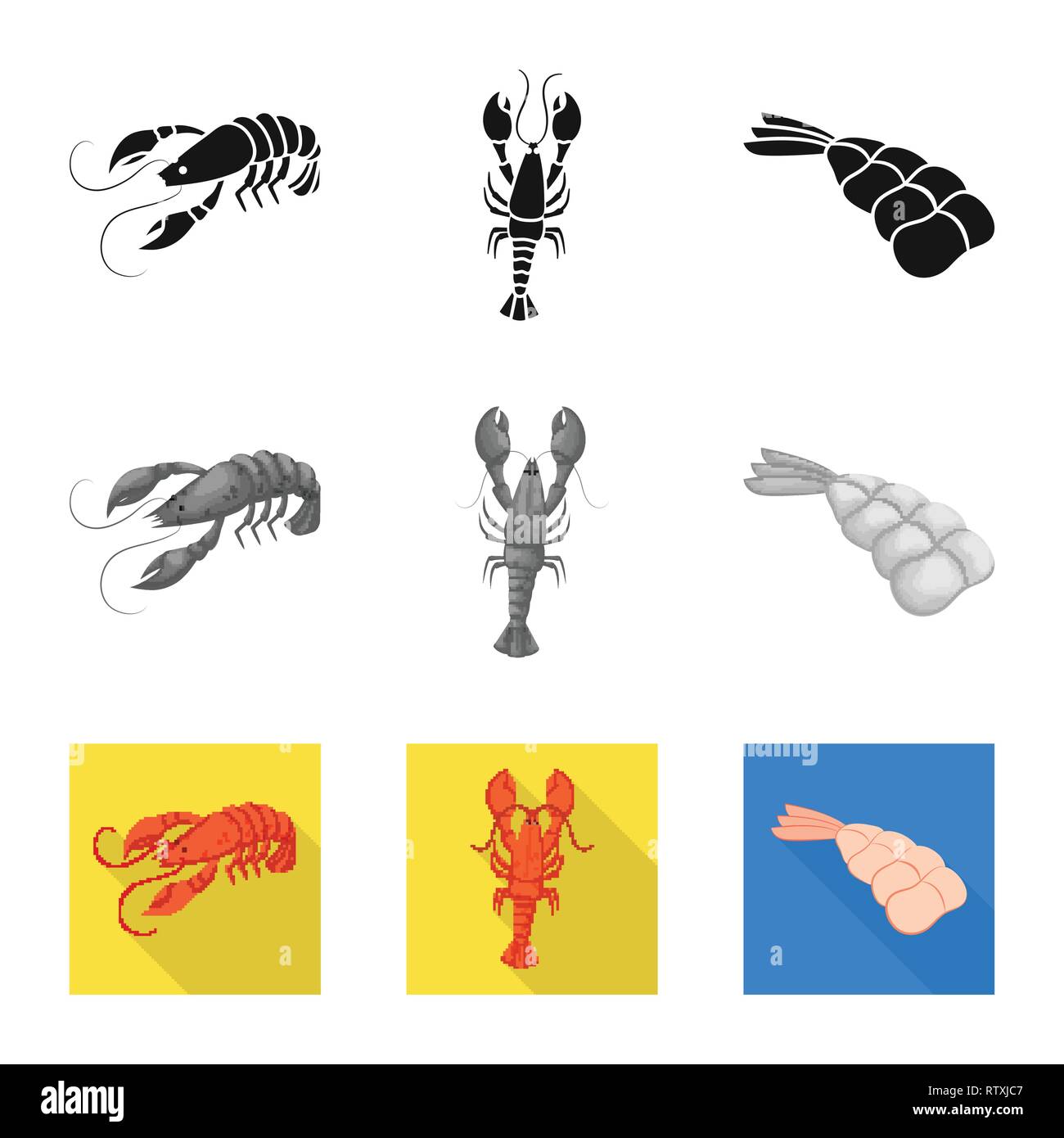 lobster,crayfish,prawn,red,creature,boiled,fresh,aquatic,restaurant ...