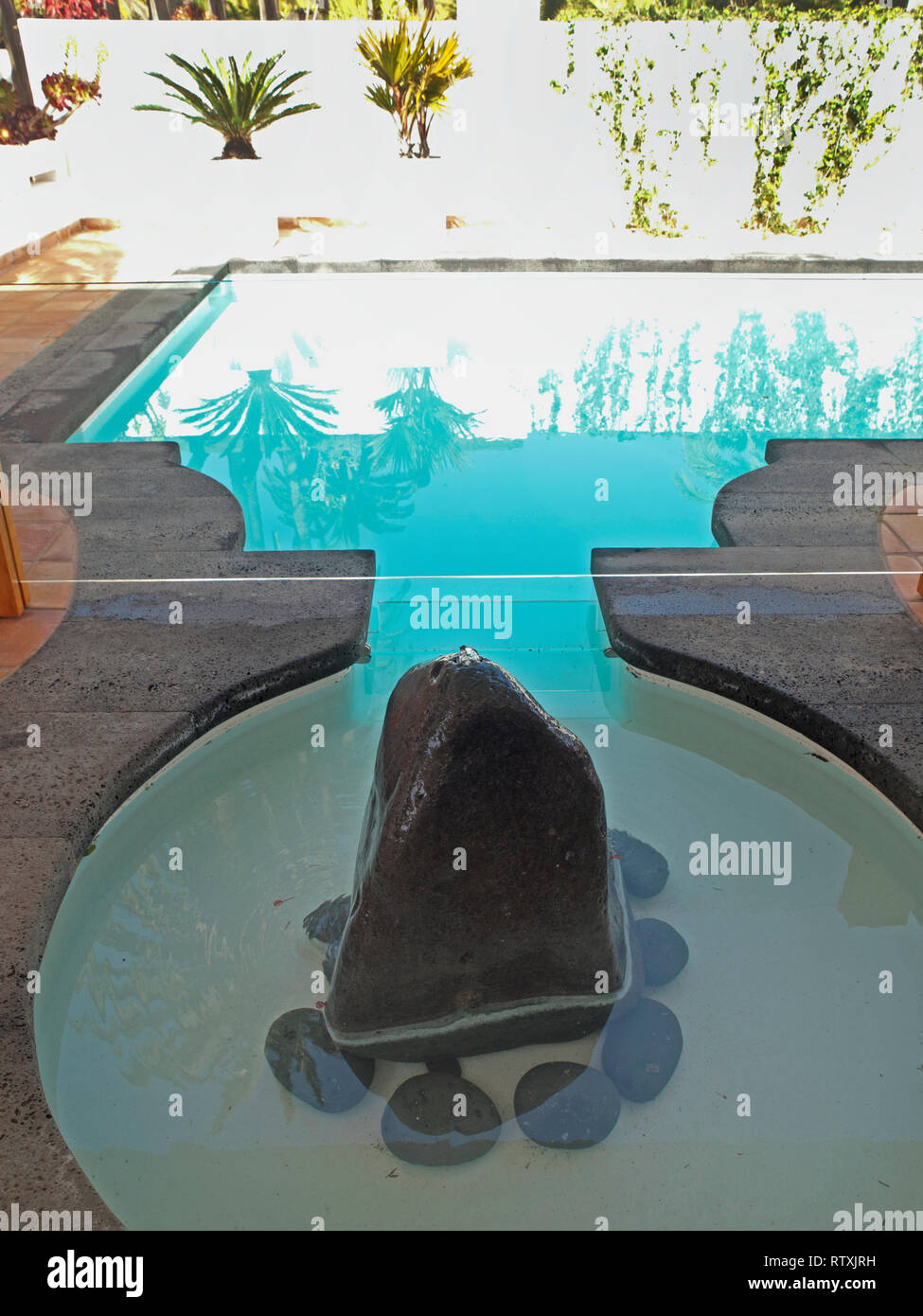 The Cesar Manrique House Museum in Lanzarote Stock Photo - Alamy