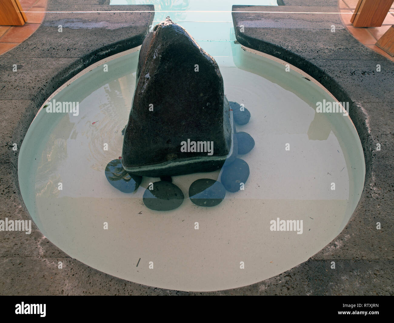 The Cesar Manrique House Museum in Lanzarote Stock Photo - Alamy