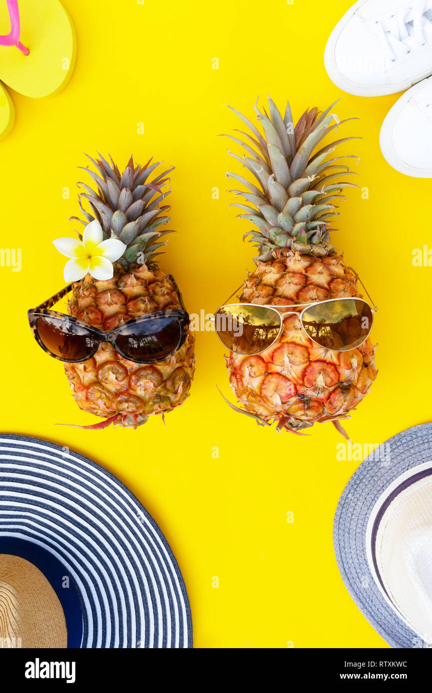 Summer flat lay scenery Stock Photo - Alamy