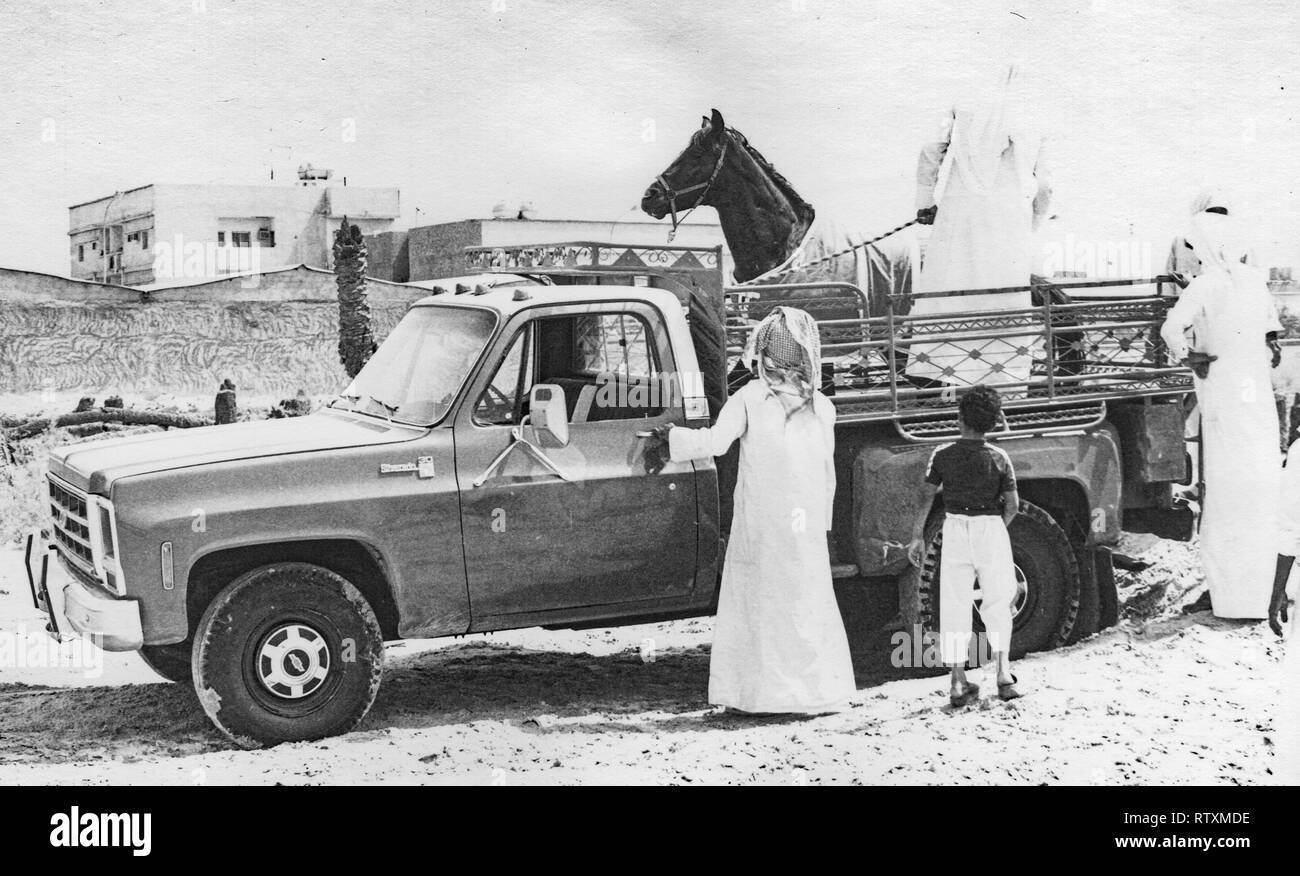 Saudi arabian american oil company Black and White Stock Photos ...