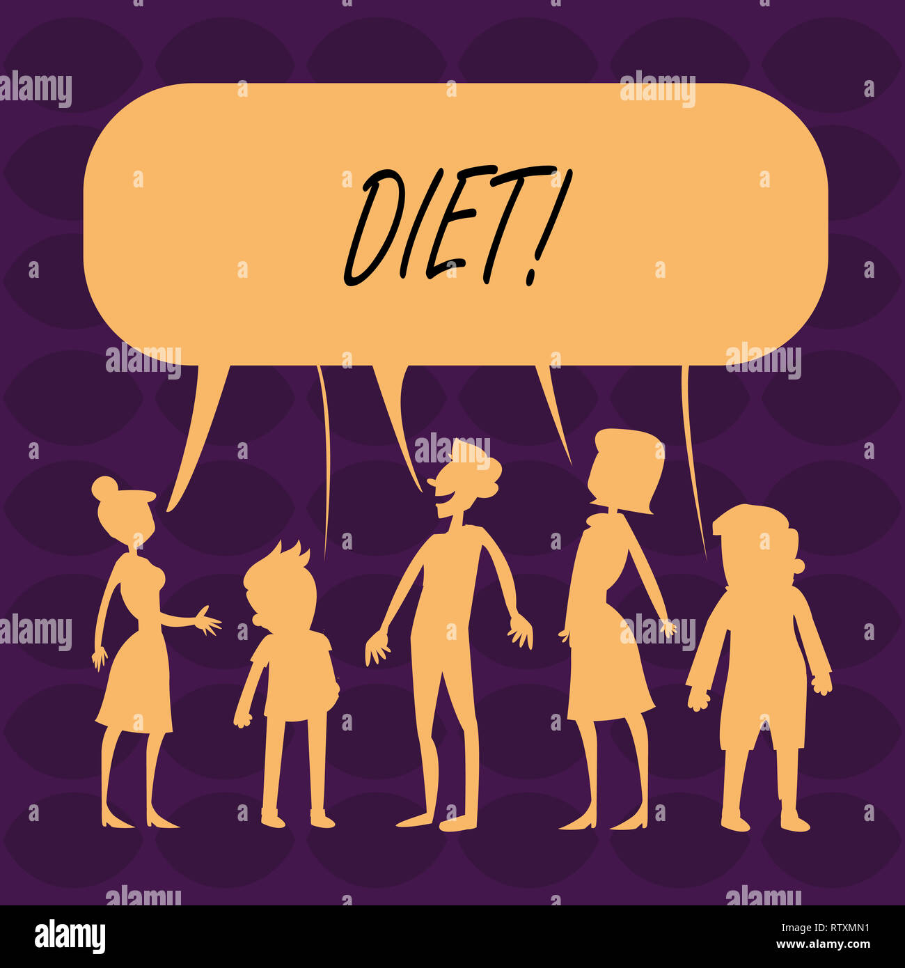 Handwriting text Diet. Concept meaning Dietitians create meal plans to ...