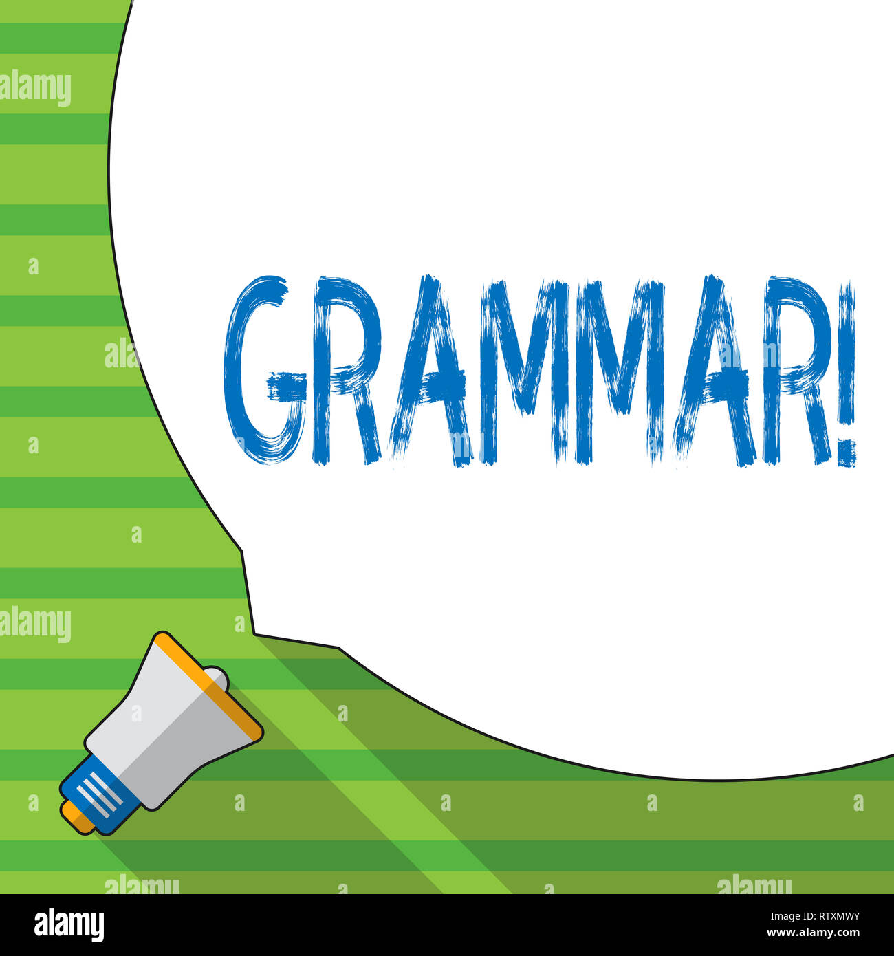 Conceptual hand writing showing Grammar. Business photo showcasing ...