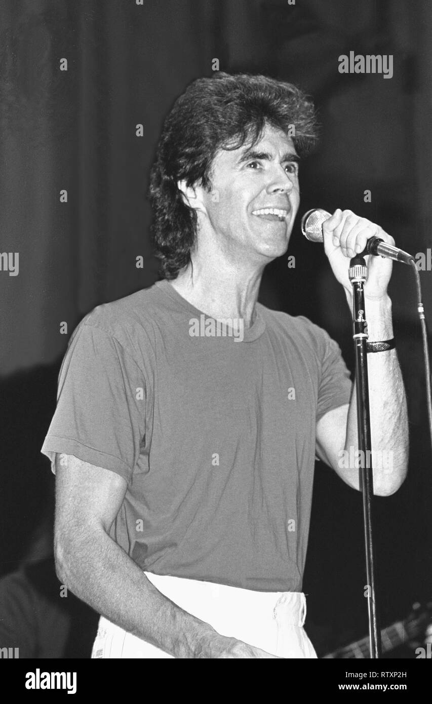 A singer of the the rock band Three Dog Night is shown performing on ...