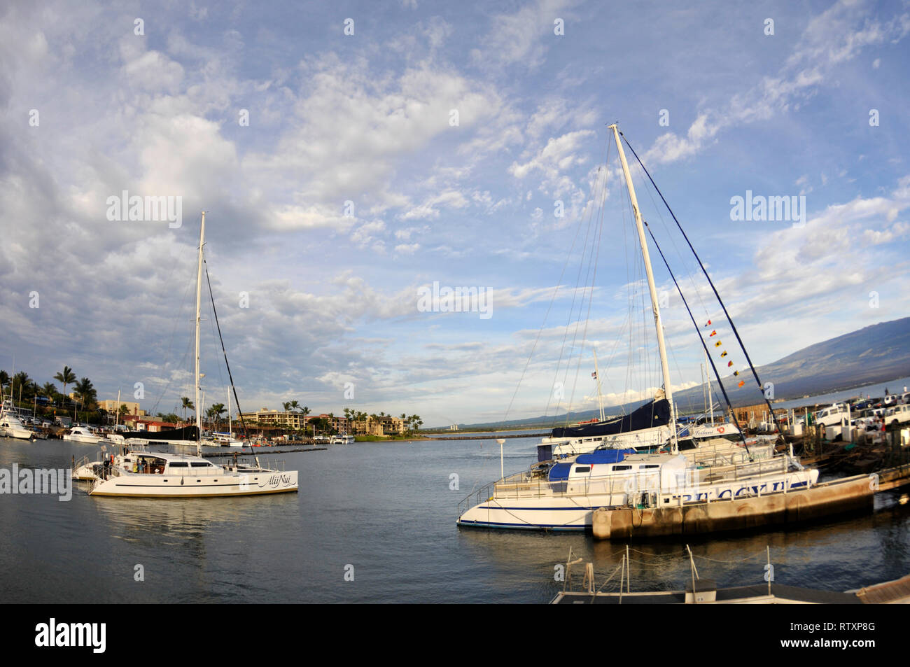 Hawaii Coast Sailing Boat High Resolution Stock Photography and Images ...