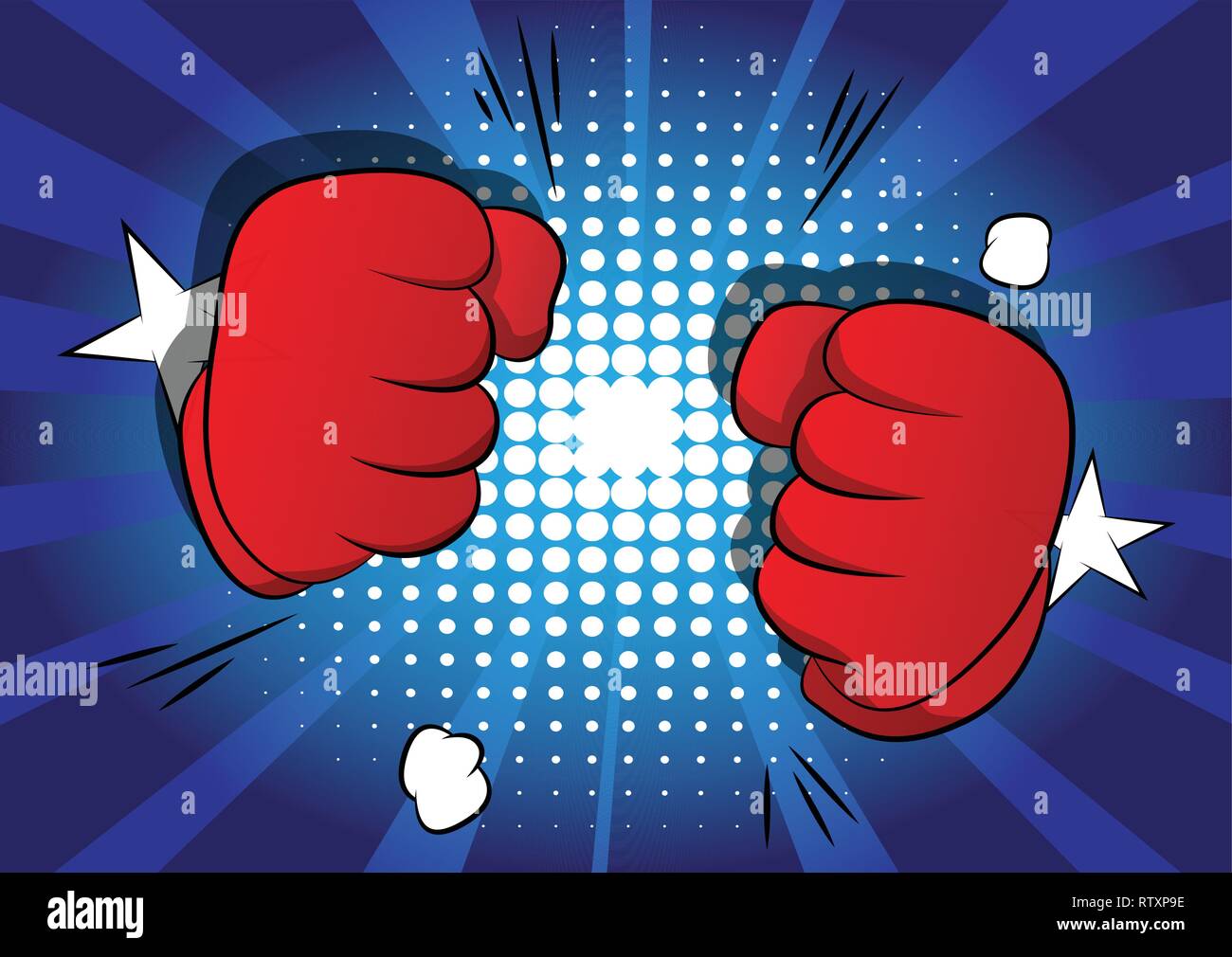Sport boxing fury Stock Vector Images - Alamy
