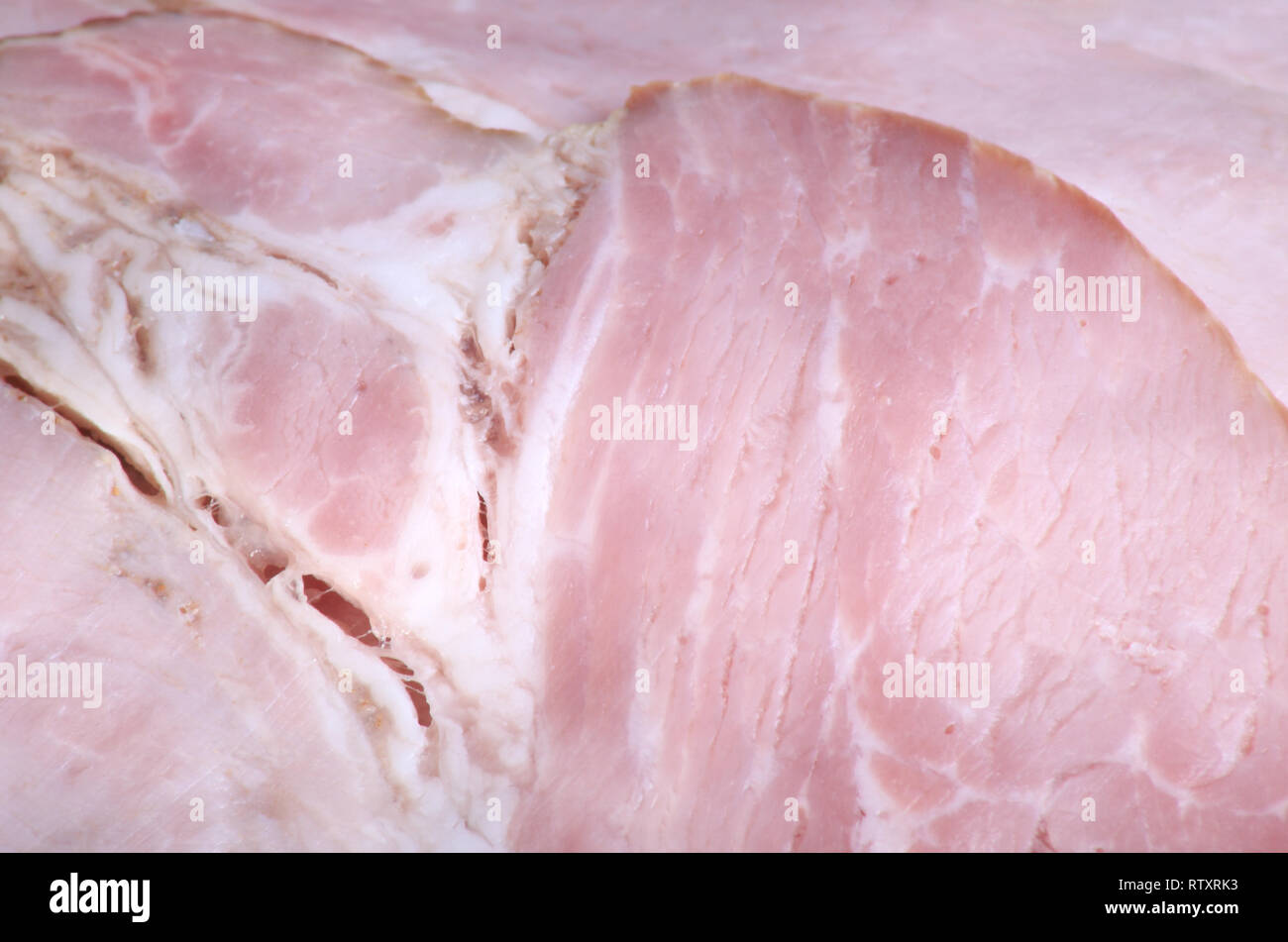 ham meat as food background Stock Photo - Alamy