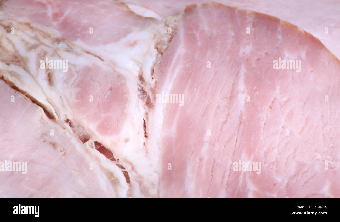 ham meat as food background Stock Photo - Alamy