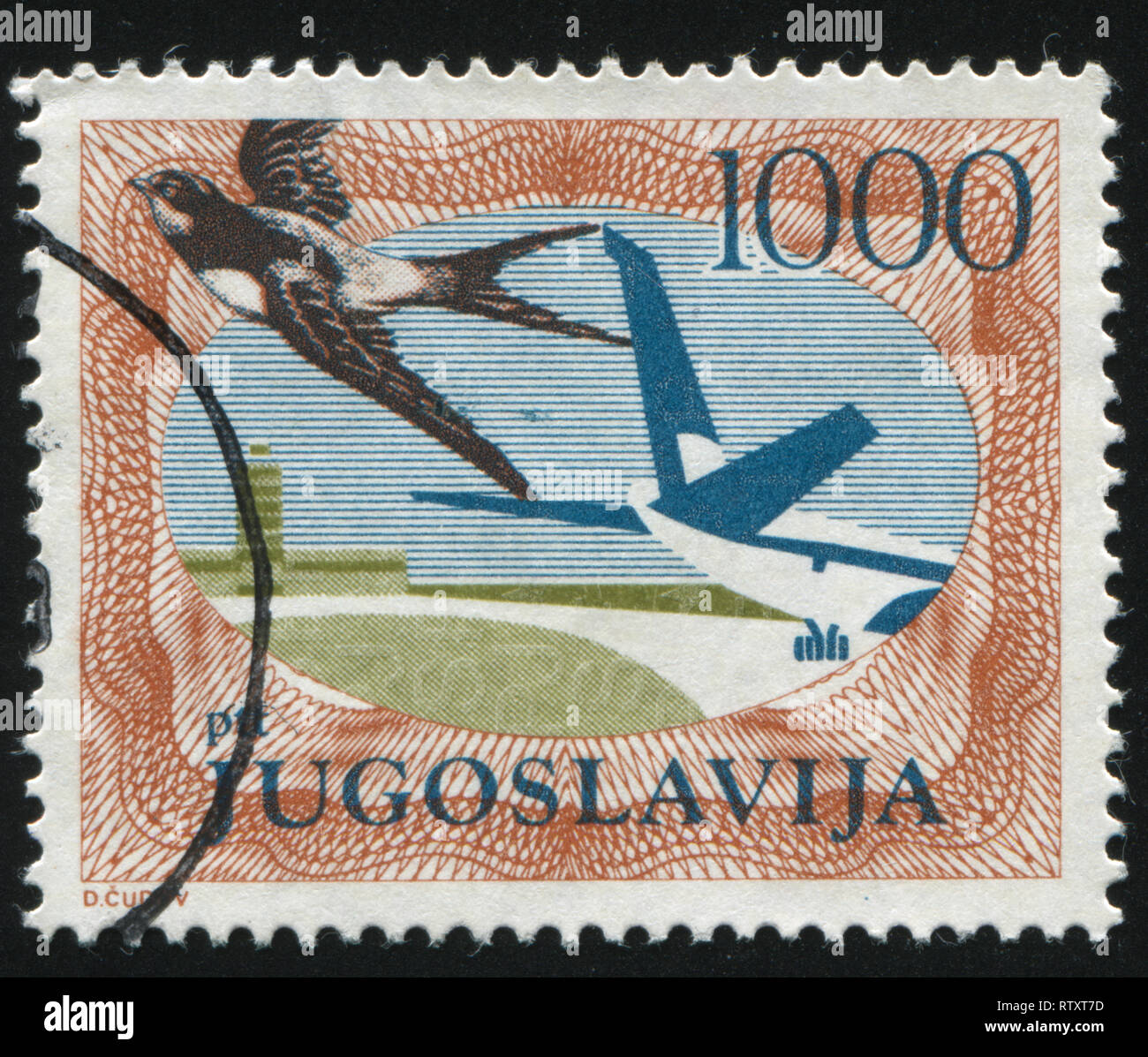 RUSSIA KALININGRAD, 12 NOVEMBER 2016: stamp printed by Yugoslavia ...