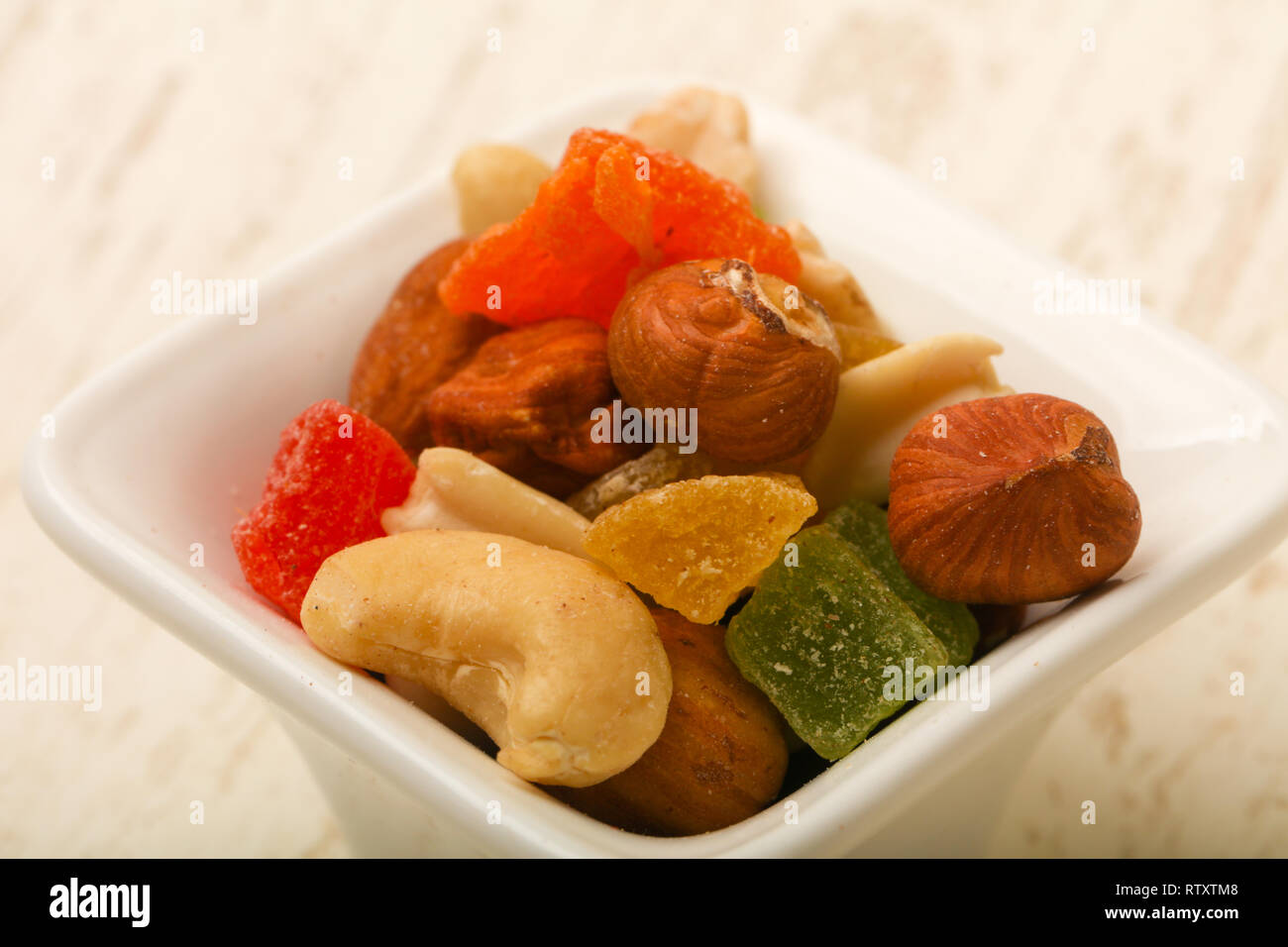 Nut and dry fruit mix Stock Photo - Alamy