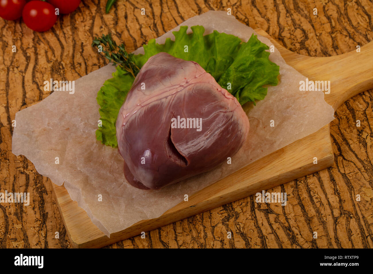 Heart pig anatomy hi-res stock photography and images - Alamy