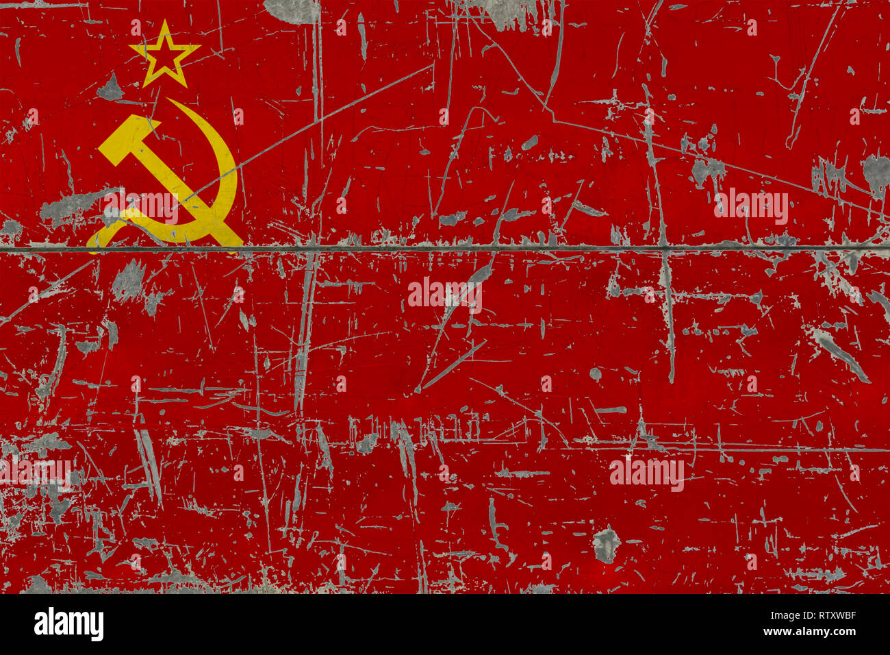 Soviet union flag dark hi-res stock photography and images - Alamy