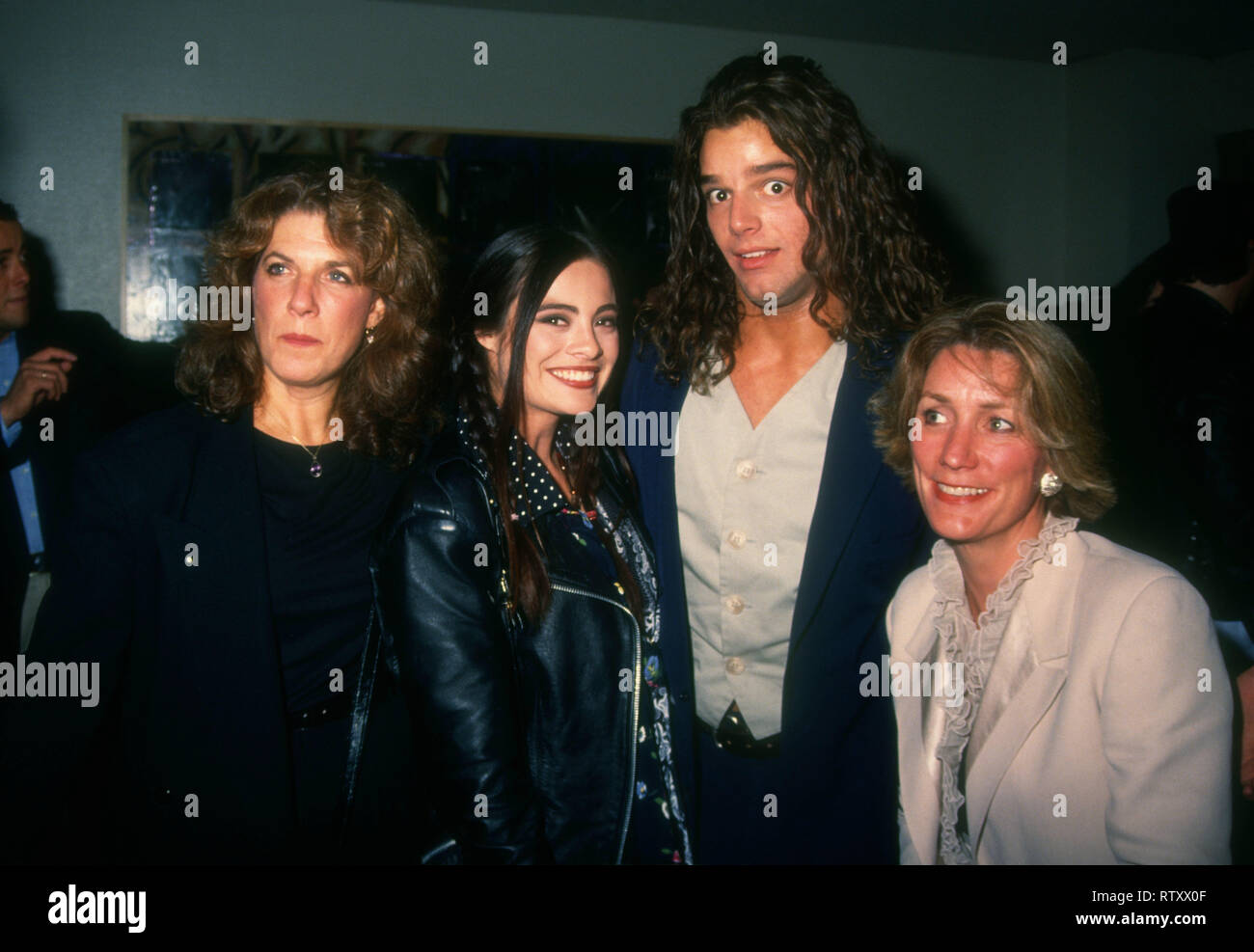 UNIVERSAL CITY, CA - FEBRUARY 6: (EXCLUSIVE) Singer Ricky Martin and ...