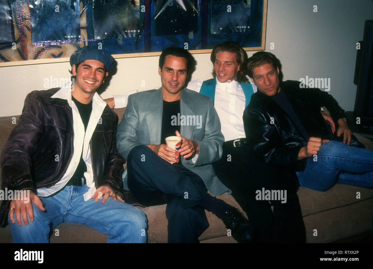 UNIVERSAL CITY, CA - FEBRUARY 6: (EXCLUSIVE) Actor Michael Sutton, actor Maurice Benard, actor ...