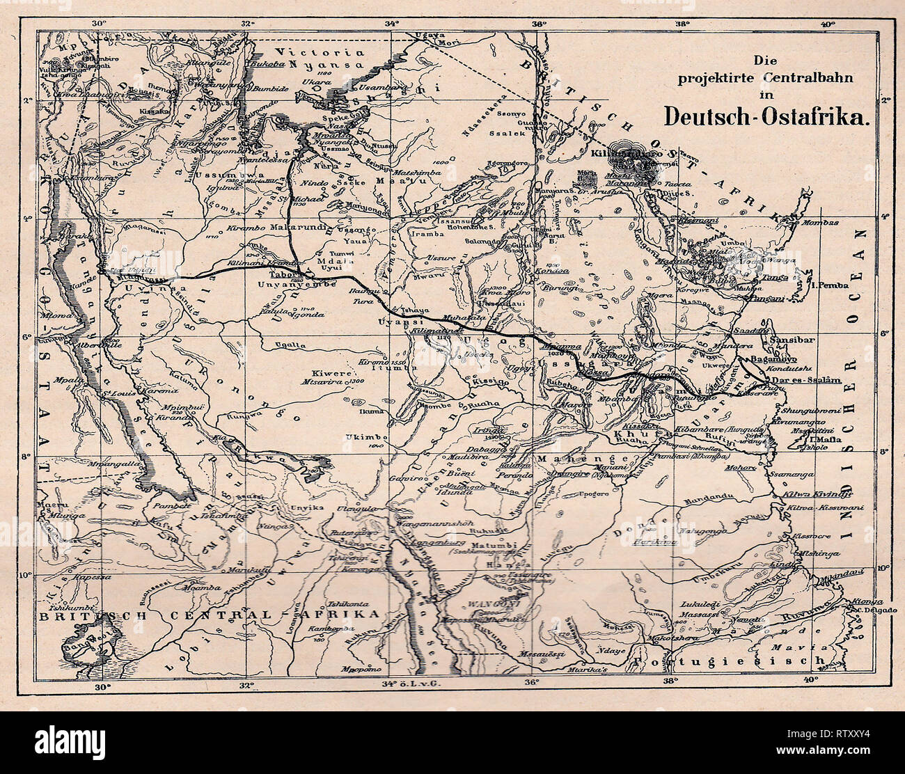 Ancient germany map hi-res stock photography and images - Alamy
