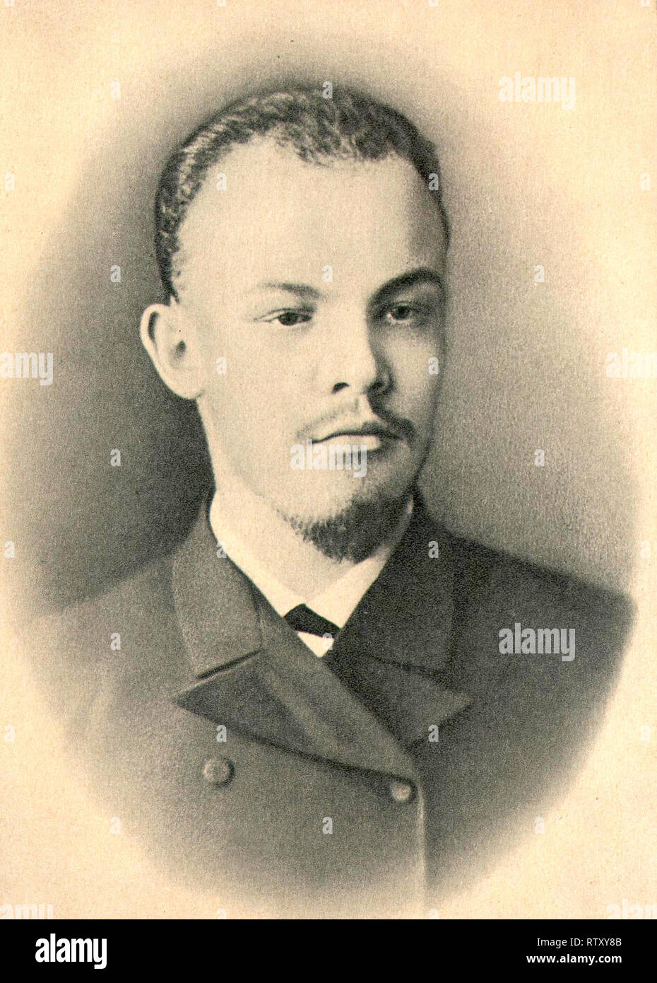 Lenin V.I. in his student years Stock Photo - Alamy