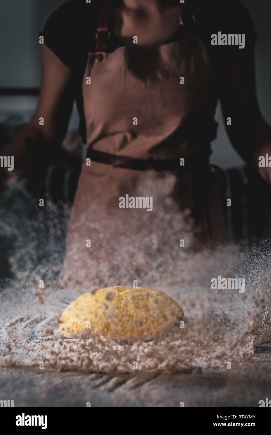 Flying food cooking hi-res stock photography and images - Alamy