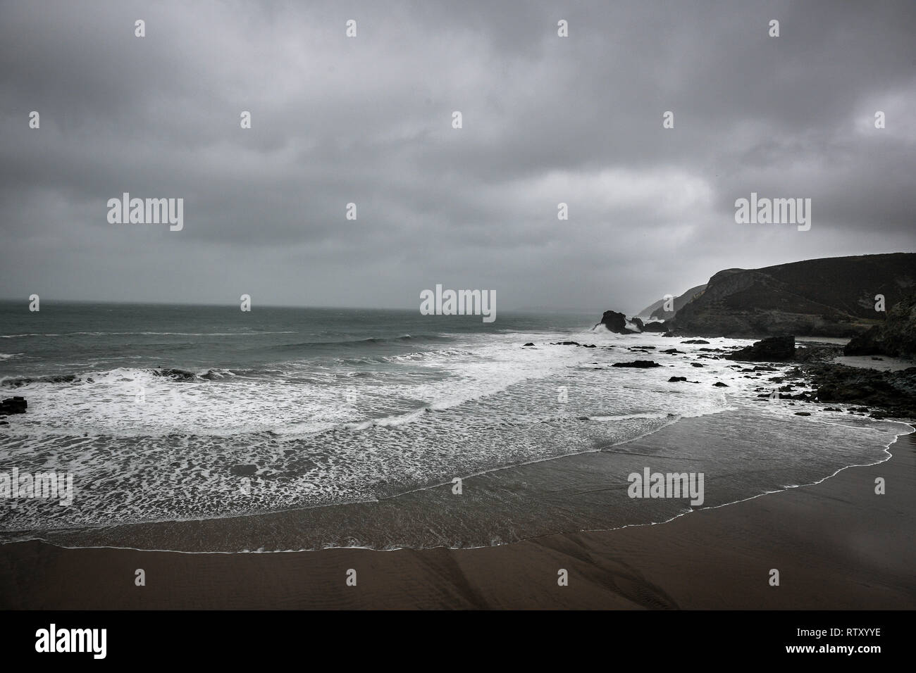 Storm freya approaches hi-res stock photography and images - Alamy