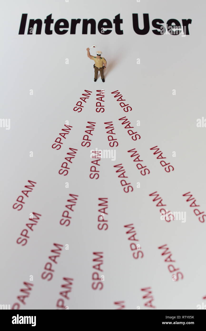 Spamming hi-res stock photography and images - Alamy