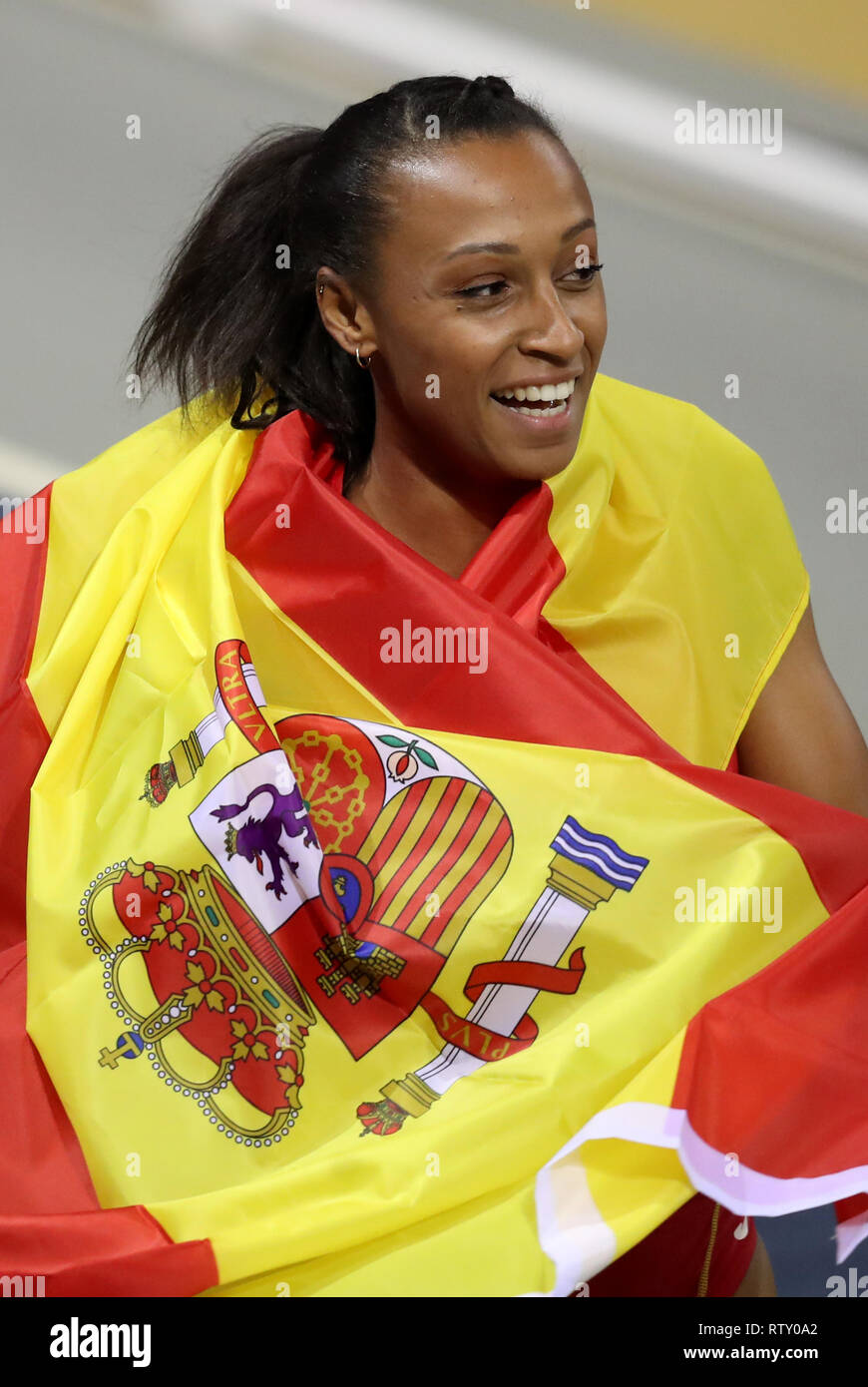 Ana peleteiro triple jump hi-res stock photography and images - Alamy