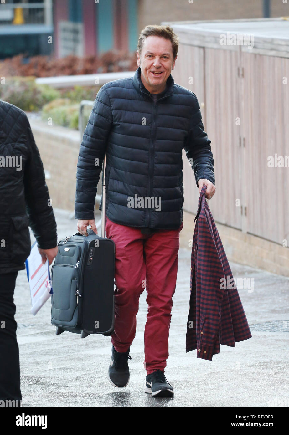 Brian Conley outside ITV Studios Featuring: Brian Conley Where: London ...