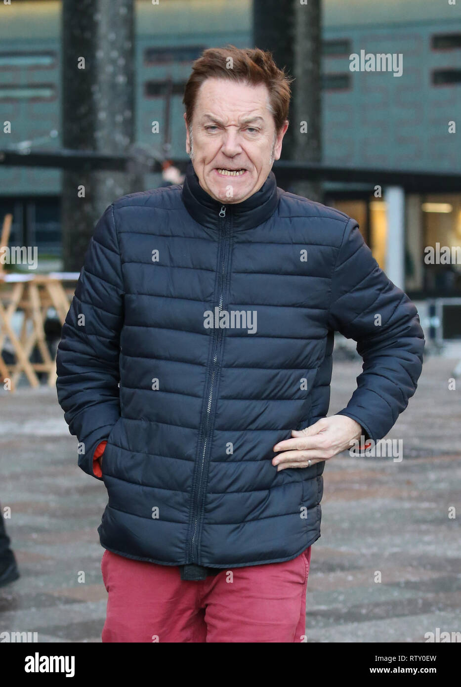 Brian Conley outside ITV Studios Featuring: Brian Conley Where: London ...